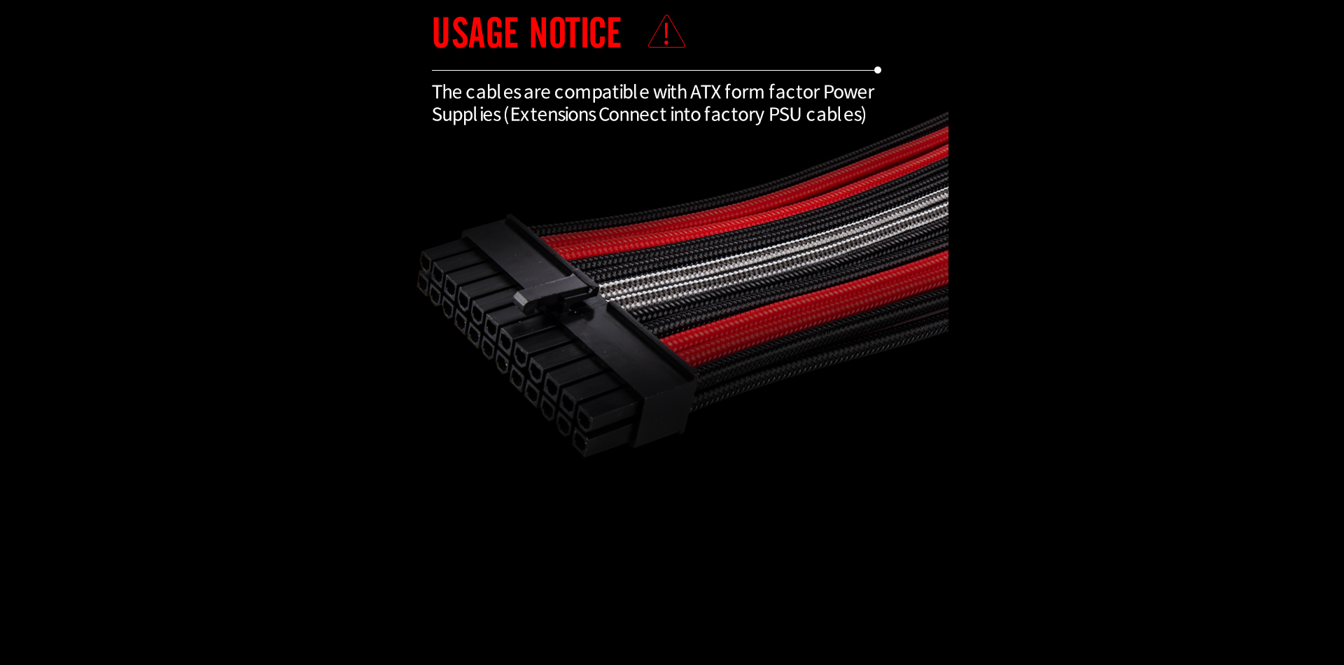 Colorful Extension Cable